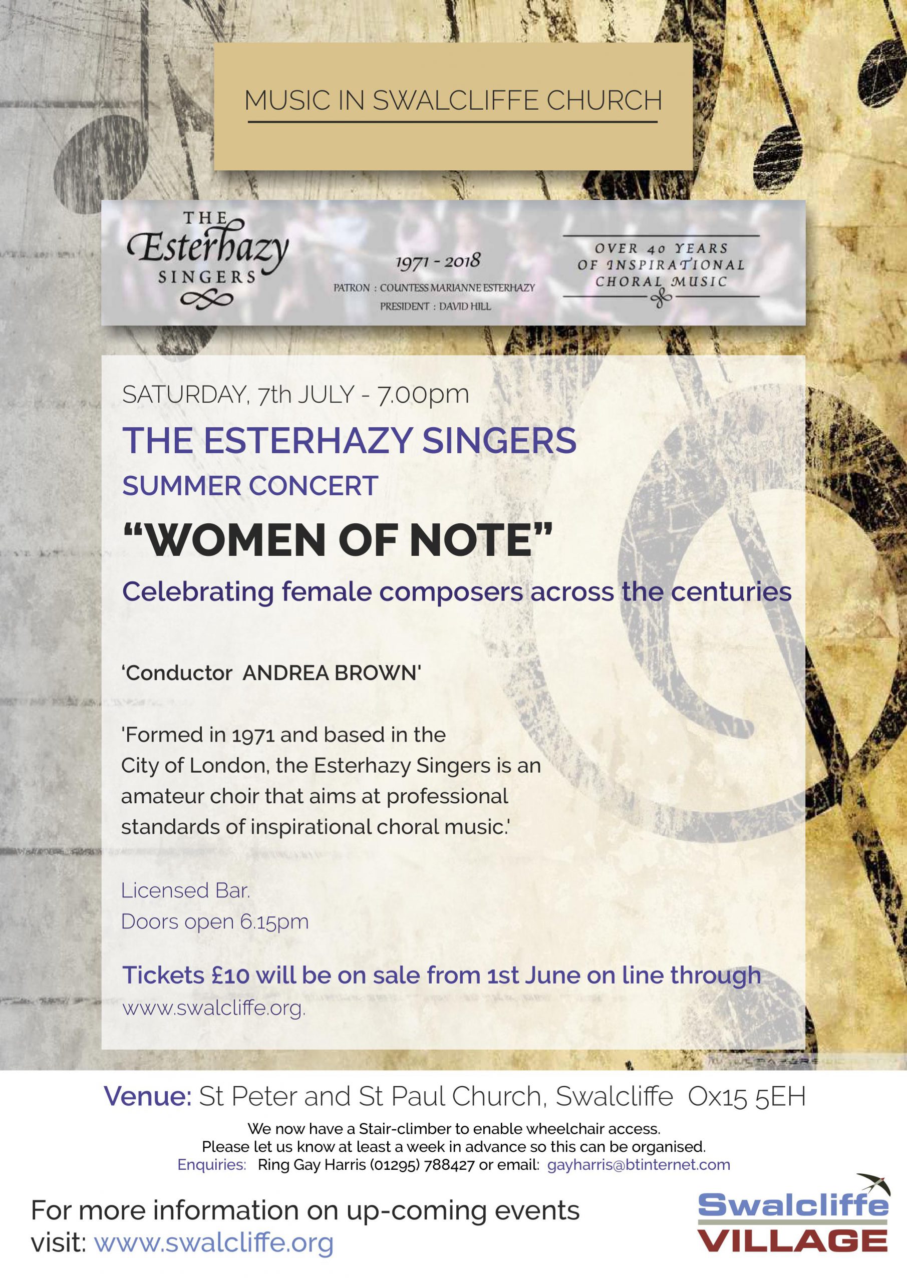 Women of Note - The Esterhazy Singers